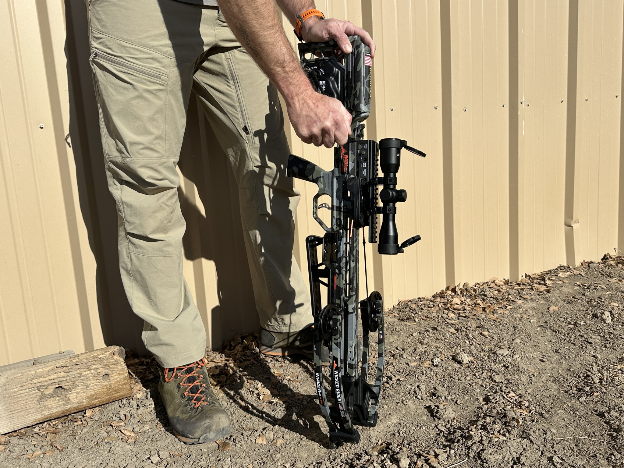 Wicked Ridge Invader M1 De-Cock Crossbow Review - Born Hunting